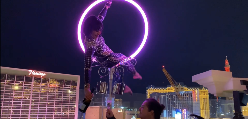 Free Standing LED Lyra Hoop – LV Entertainment