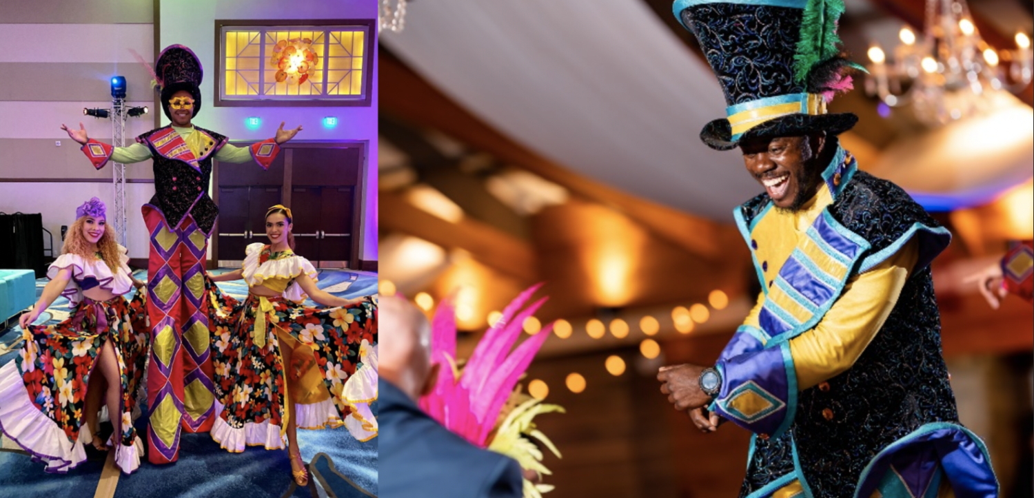 WELCOME MALE GREETER ON STILTS – Miami – LV Entertainment